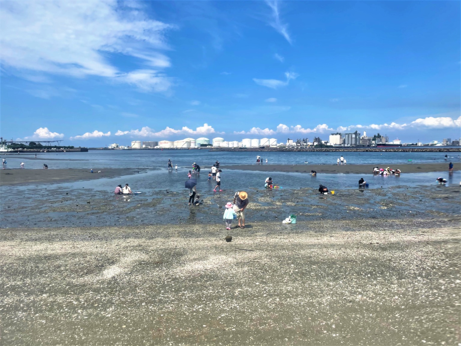 潮干狩りは夏にもできる？6月以降に無料で潮干狩りができる海に行ってみた結果【大洗サンビーチ海水浴場編】 - STEP BY STEP